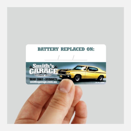 Under Bonnet Labels | Guru Labels