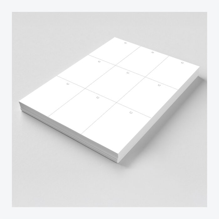 Shop Hang Tags 70x99mm (9 Per Sheet) - Guru Labels